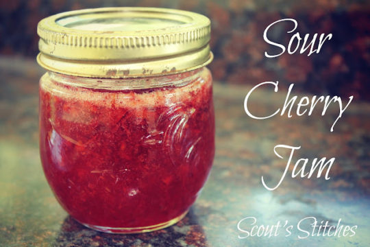 Sour Cherry Jam - Garden Therapy