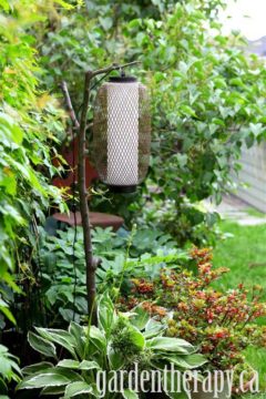 Diy Outdoor Lamp Garden Therapy