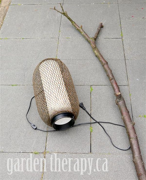 Diy Outdoor Lamp Garden Therapy
