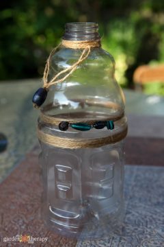 Super Simple DIY Wasp Trap - Garden Therapy
