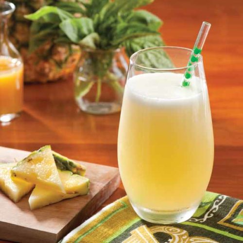 Pineapple Basil Soda - Garden Therapy