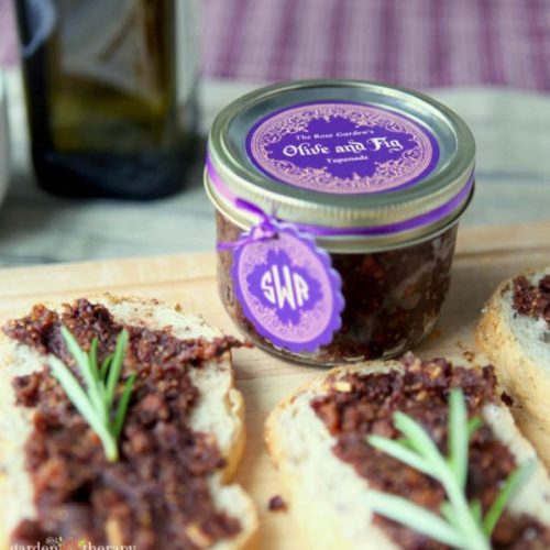 Olive and Fig Tapenade - Garden Therapy