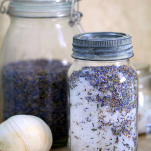 Easy Homemade Lavender Bath Salts Recipe - Garden Therapy