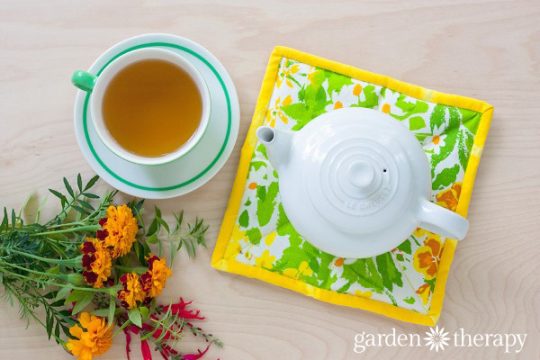 Sew Creative! Make this Herb Scented Tea Trivet