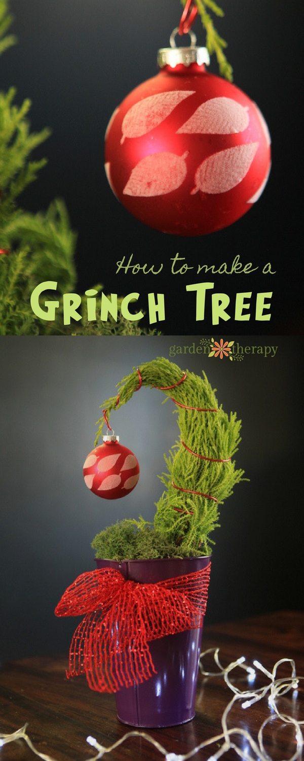 A Small Tree With a Big Message: How to Make a Grinch Tree