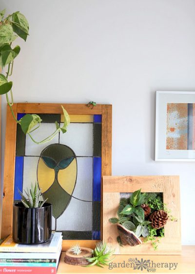 Where Gardens and Art Collide: WallFlower Living Frame - Garden Therapy