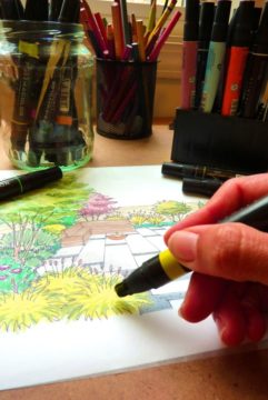 Tips From a Landscape Designer: Garden Perspective Drawing for the Home ...