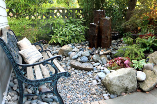 The Garden Fountain That Completely Transformed a Shady Front Yard ...