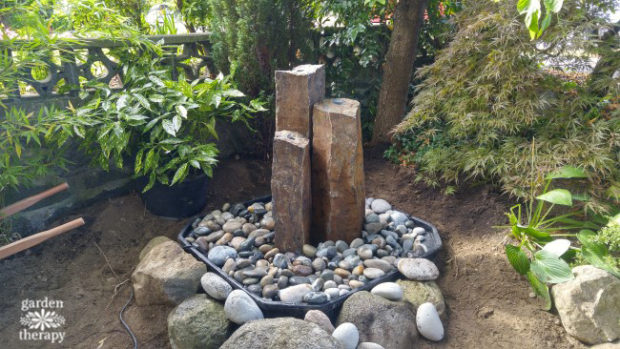 How to Install a Disappearing Fountain in Your Home Garden (It's Easier ...