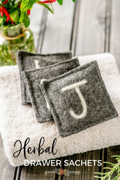 Easy DIY Herbal Drawer Fresheners