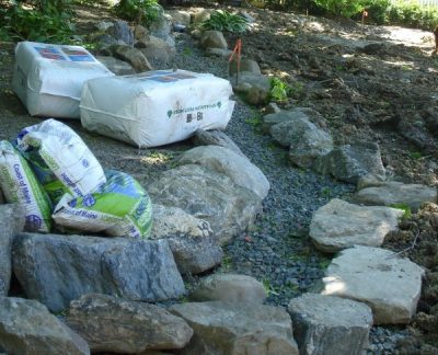 A Beautiful Way to Catch Runoff: How to Build a Dry Stream - Garden Therapy