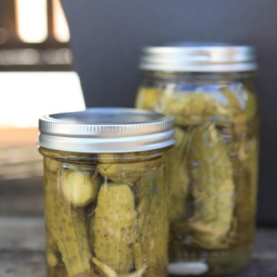 The Best Ever Deli-Style Sour Pickles Recipe. Ever. Seriously. - Garden ...