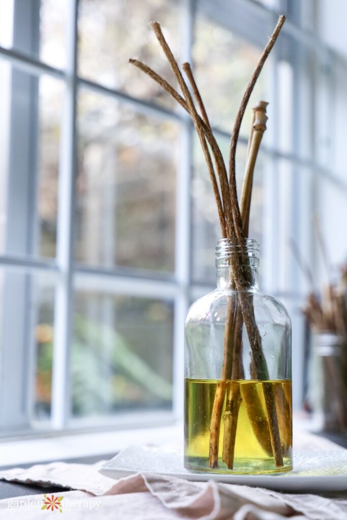 Natural Reed Diffuser: Freshen Up the Home with Essential Oils - Garden ...