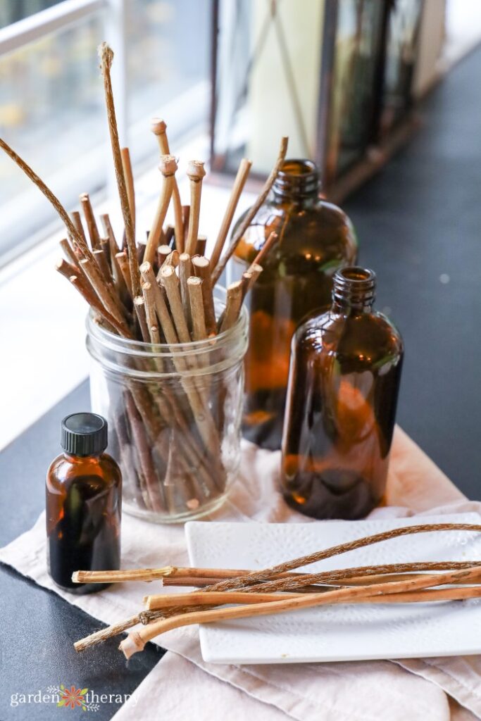 Natural Reed Diffuser: Freshen Up the Home with Essential Oils - Garden ...