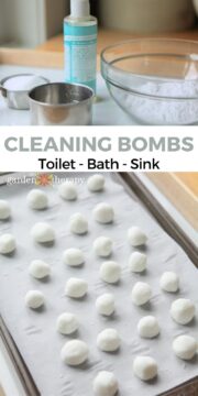 Cleaning Bombs Make Household Chores Easy - Garden Therapy
