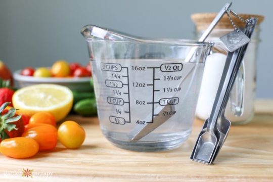 Homemade Fruit and Vegetable Wash Recipe - Garden Therapy