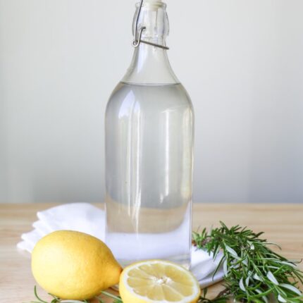 Streak-Free Homemade Glass Cleaner (With Rosemary and Lemon!) - Garden ...