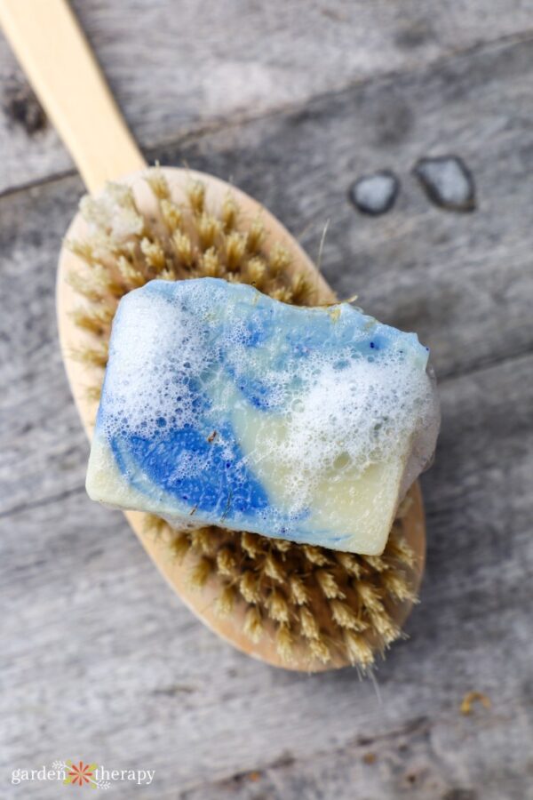 Refreshing Basil and Peppermint Soap Recipe - Garden Therapy