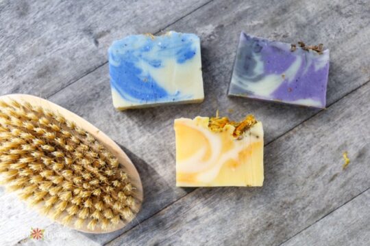 Refreshing Basil and Peppermint Soap Recipe - Garden Therapy