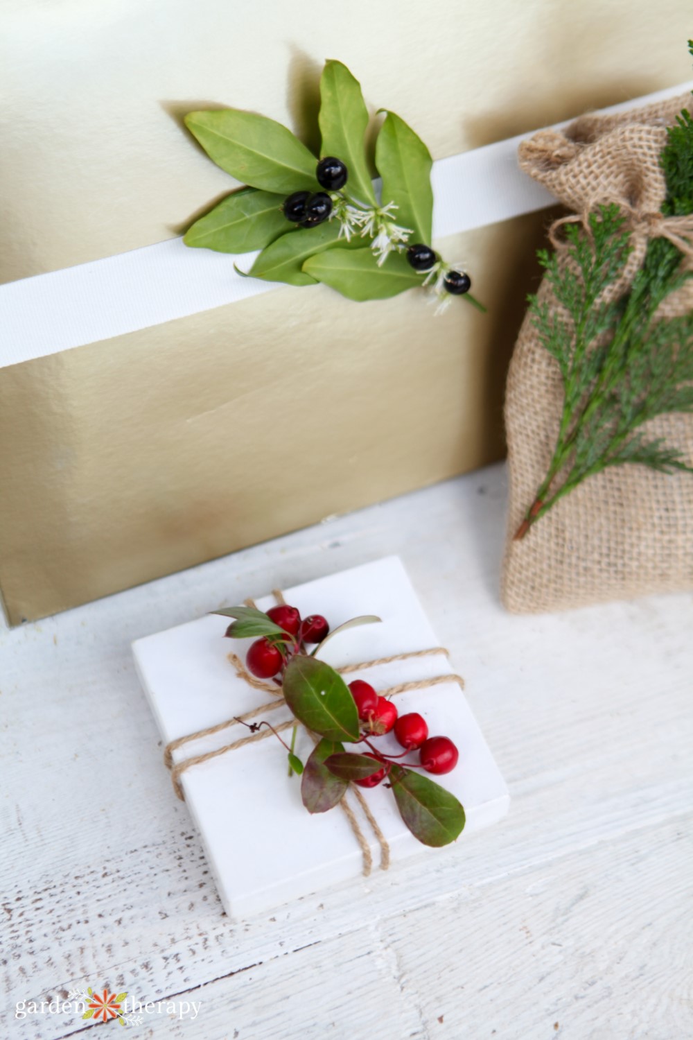Fresh and Festive: How to Use Greenery for Gift Wrapping - Garden Therapy