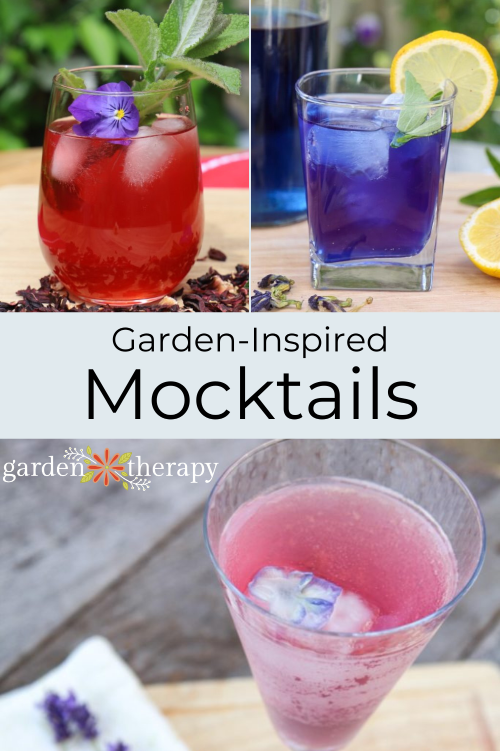 10 Simple Mocktails Inspired by the Garden - Garden Therapy