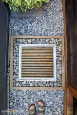 Create a Luxurious Outdoor Shower with a French Drain - Garden Therapy