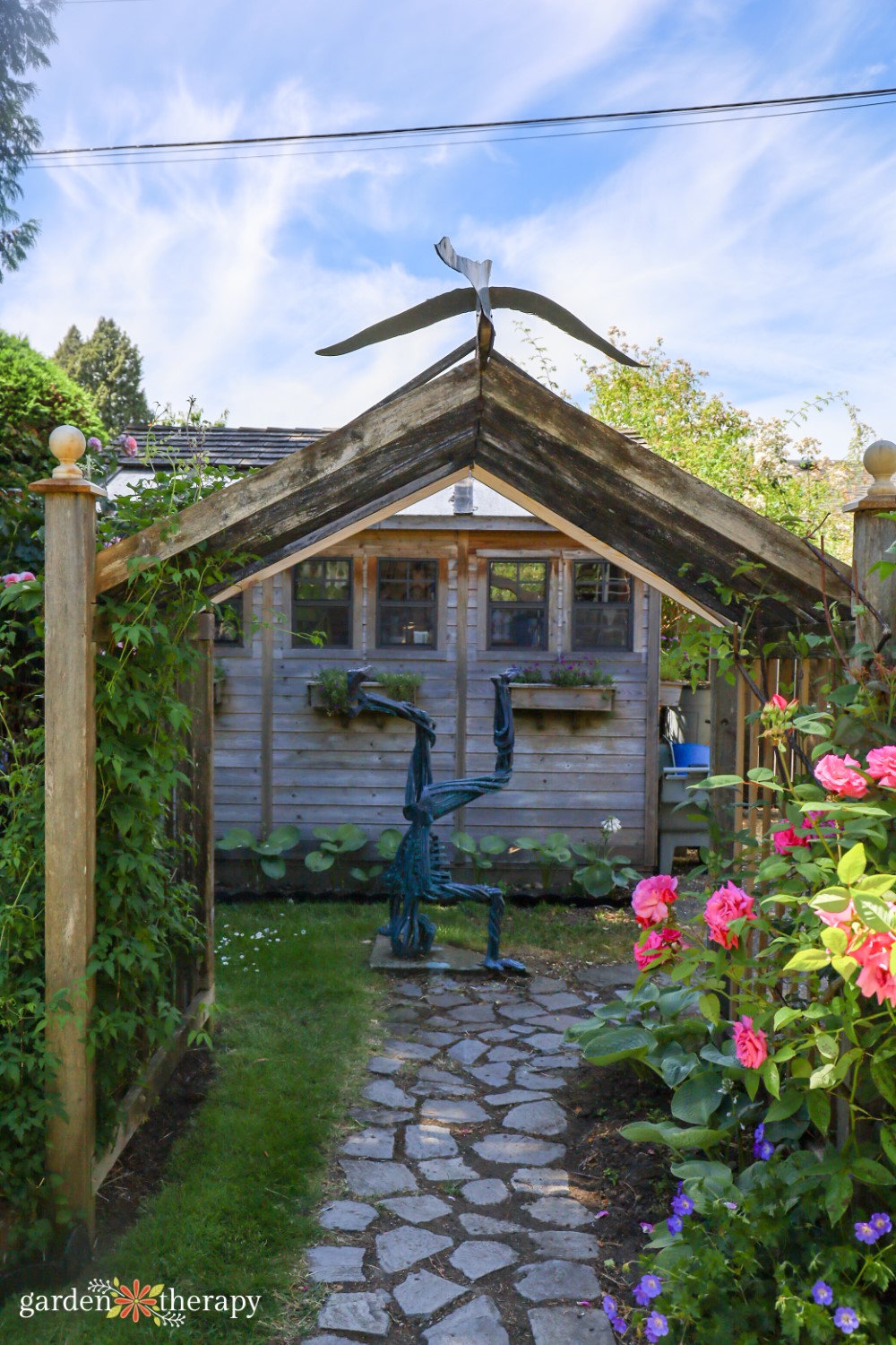 Sculpting Nature: Inside an Artist's Garden - Garden Therapy