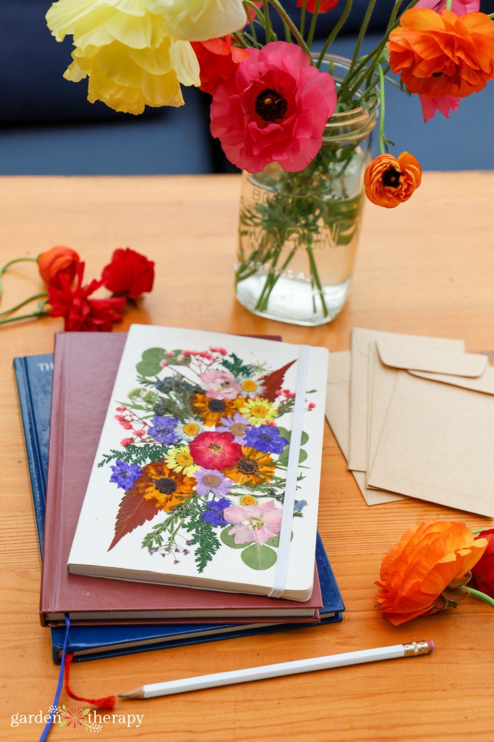 Create a Wild & Free Garden Journal - Garden Therapy